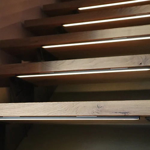 Luxe LED Trapverlichting set met bewegingssensor – Warm Wit Licht ...